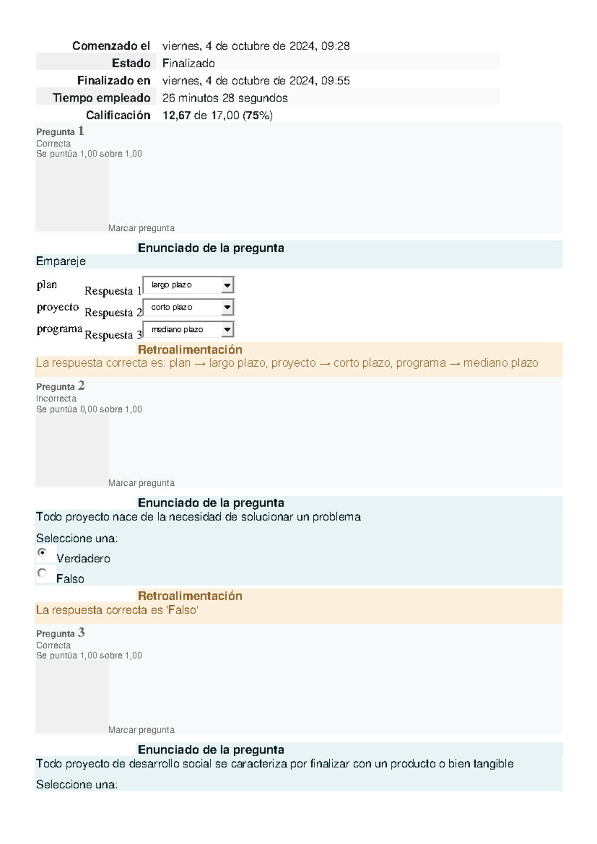 Formulacion y evaluacion de proyectos tp1 - Comenzado el viernes, 4 de octubre de 2024, 09 ...