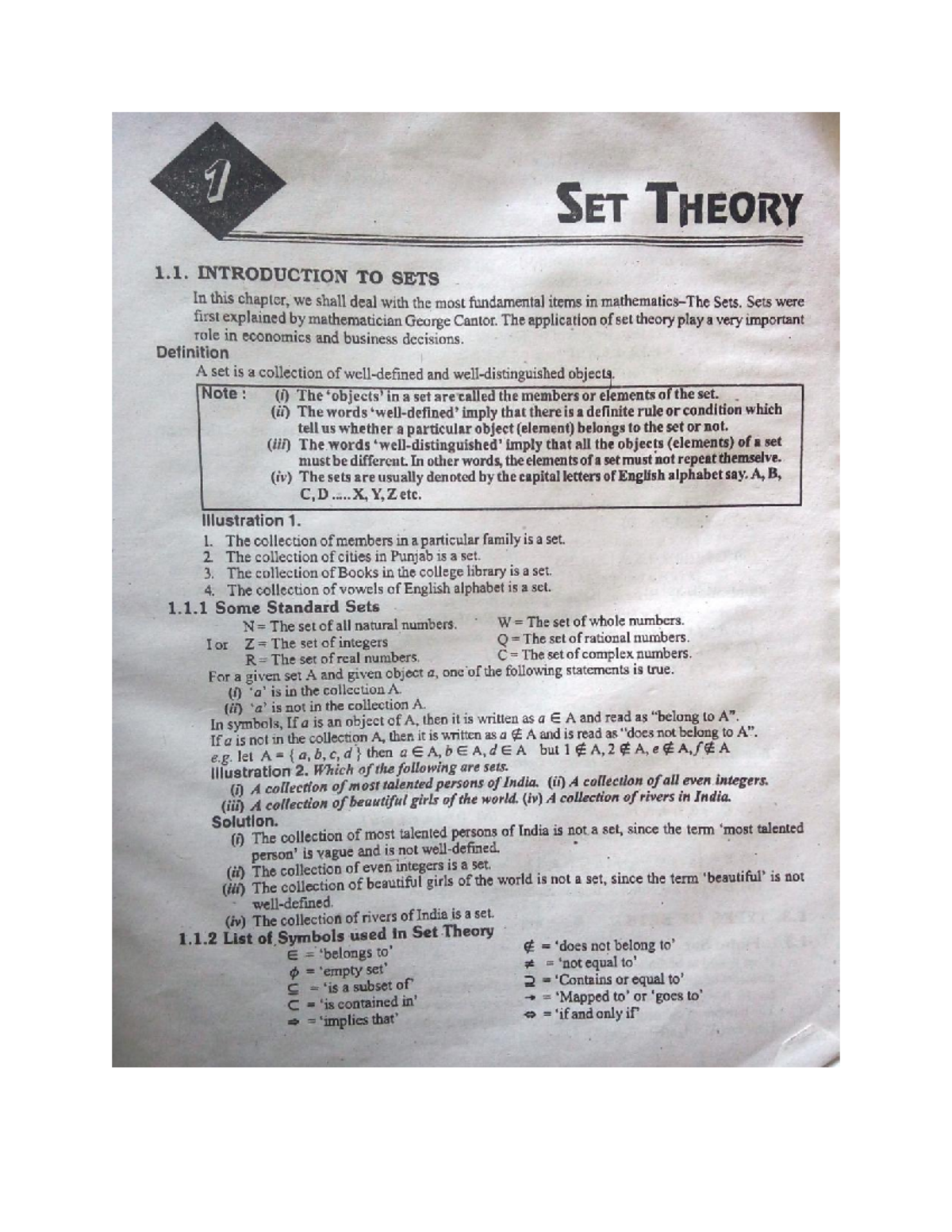Business Mathematics - Lecture notes Fiest semester - The lowest ...