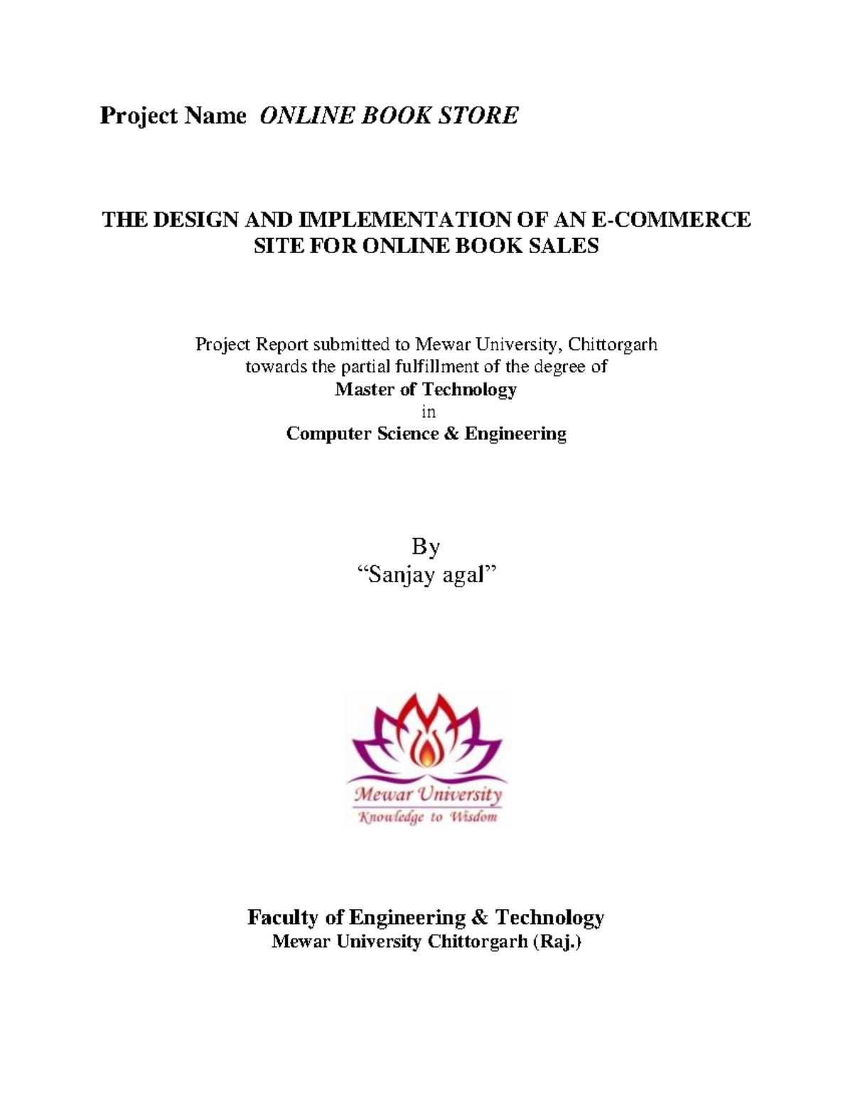 Moam - Moam - Project Name ONLINE BOOK STORE THE DESIGN AND ...