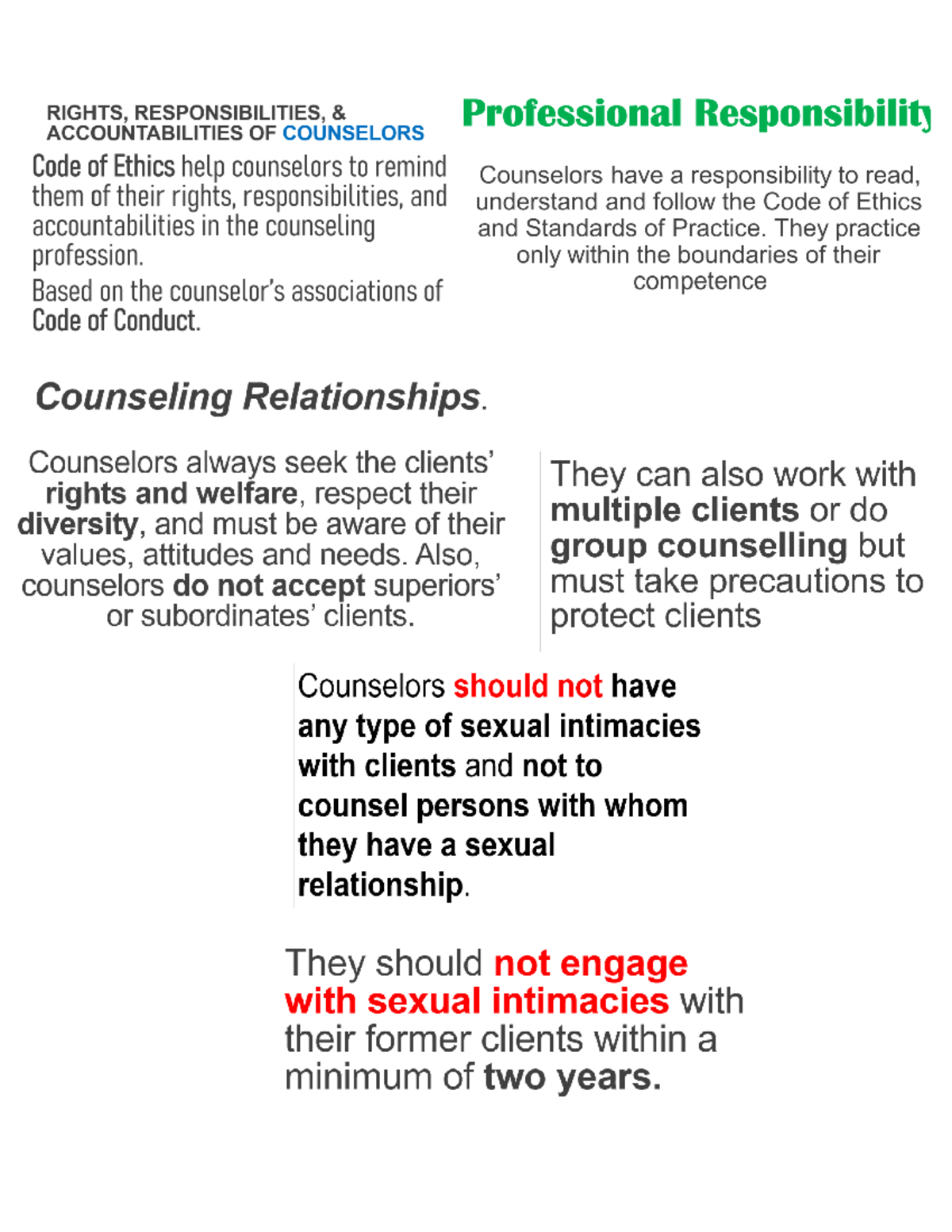 Counseling Summaries - Social Literature - SAMPLE RAPPORT BUILDING ...