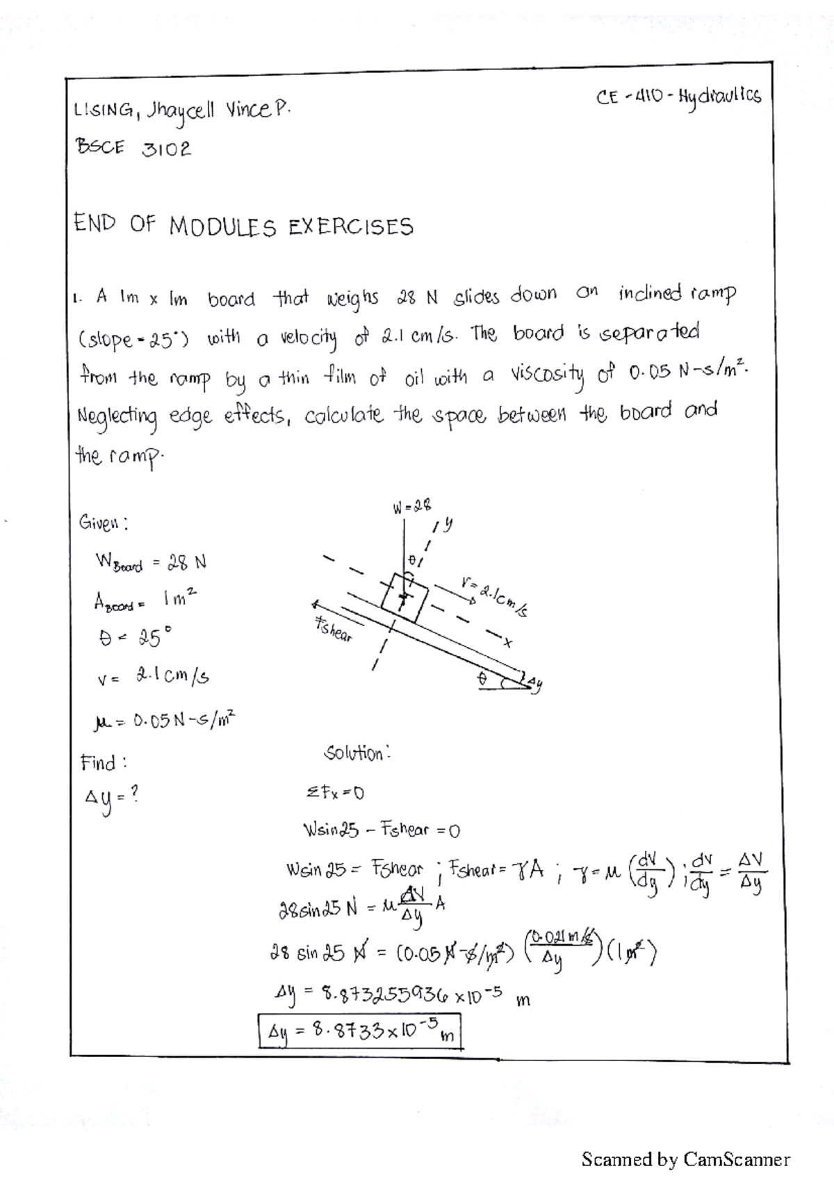 Lising JVP Module 1 - practice materials civil engineering - BS Civil ...