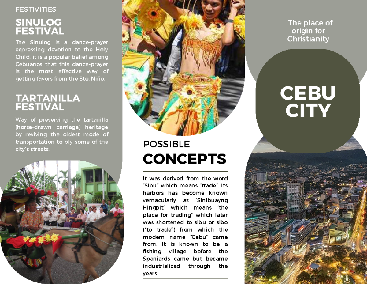 CEBU - Design Concept (Culture and Arts) - ####### The place of ...