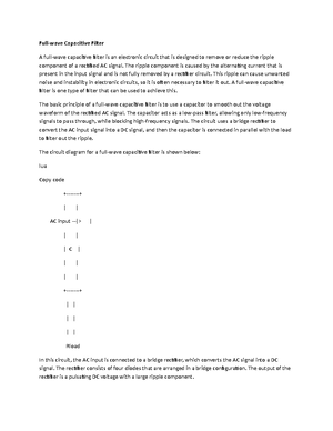 Average forward current - This current is typically used to ...