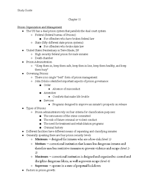 Introduction to Criminal Justice - Chapter 10 Probation In traditional ...