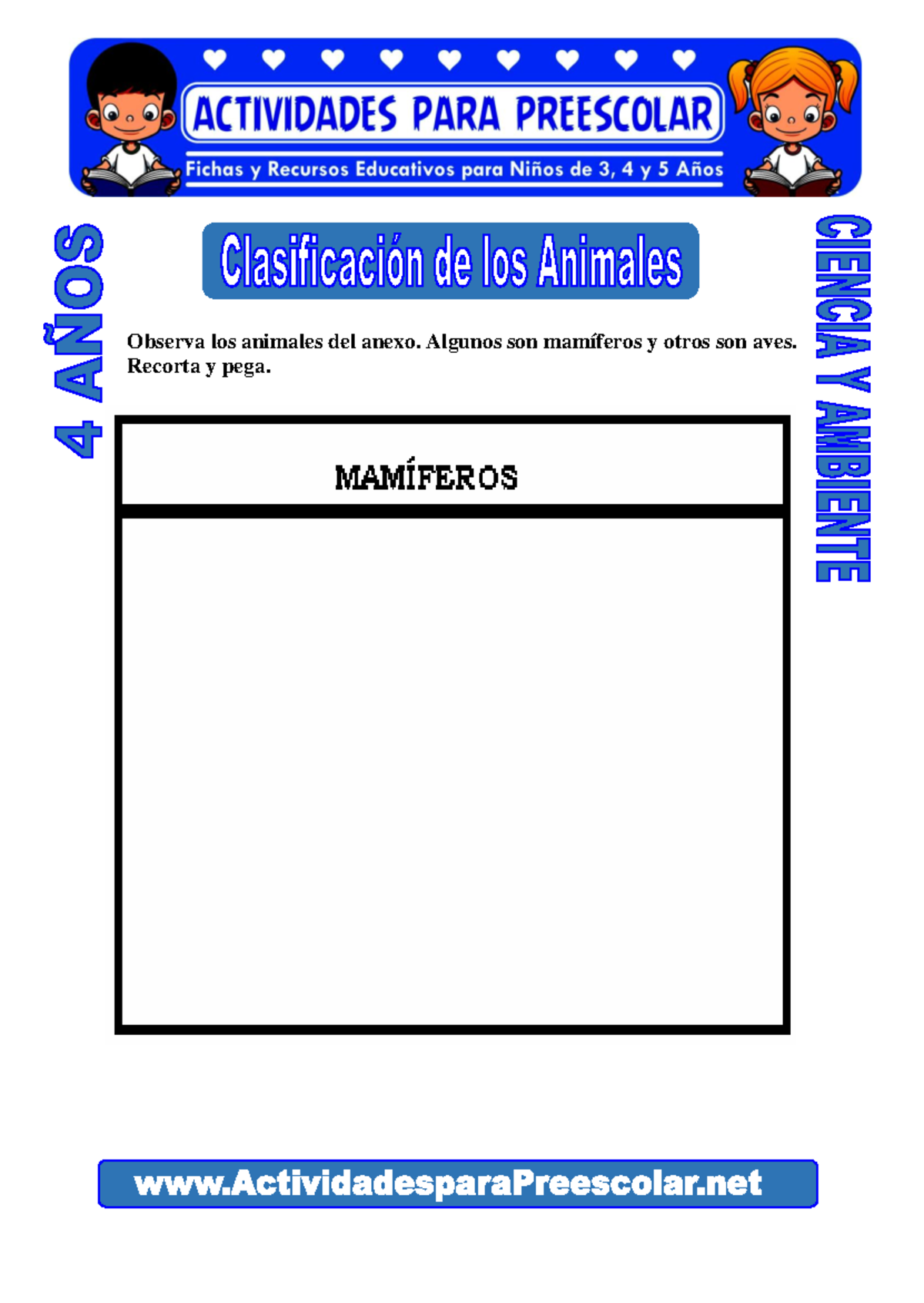 Clasificación de los animales - ciencias naturales - Observa los ...