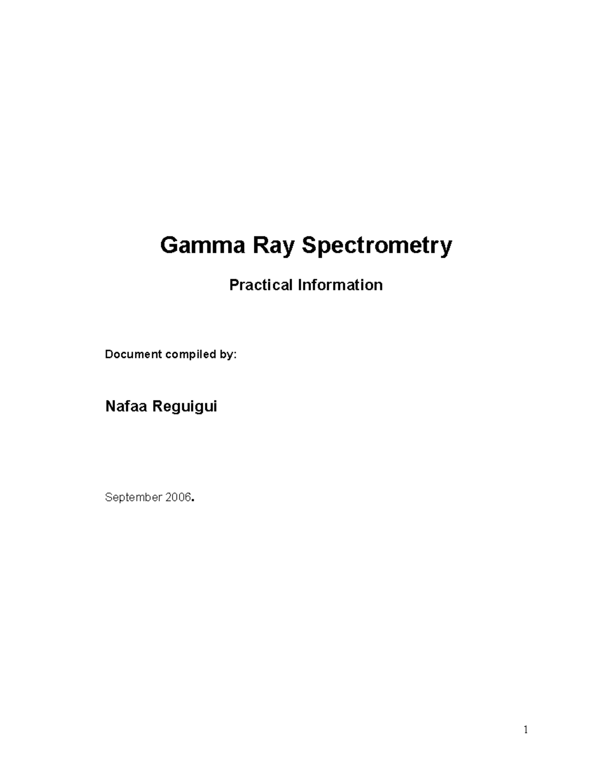 Gamma Spec V1 - Material - - Studocu