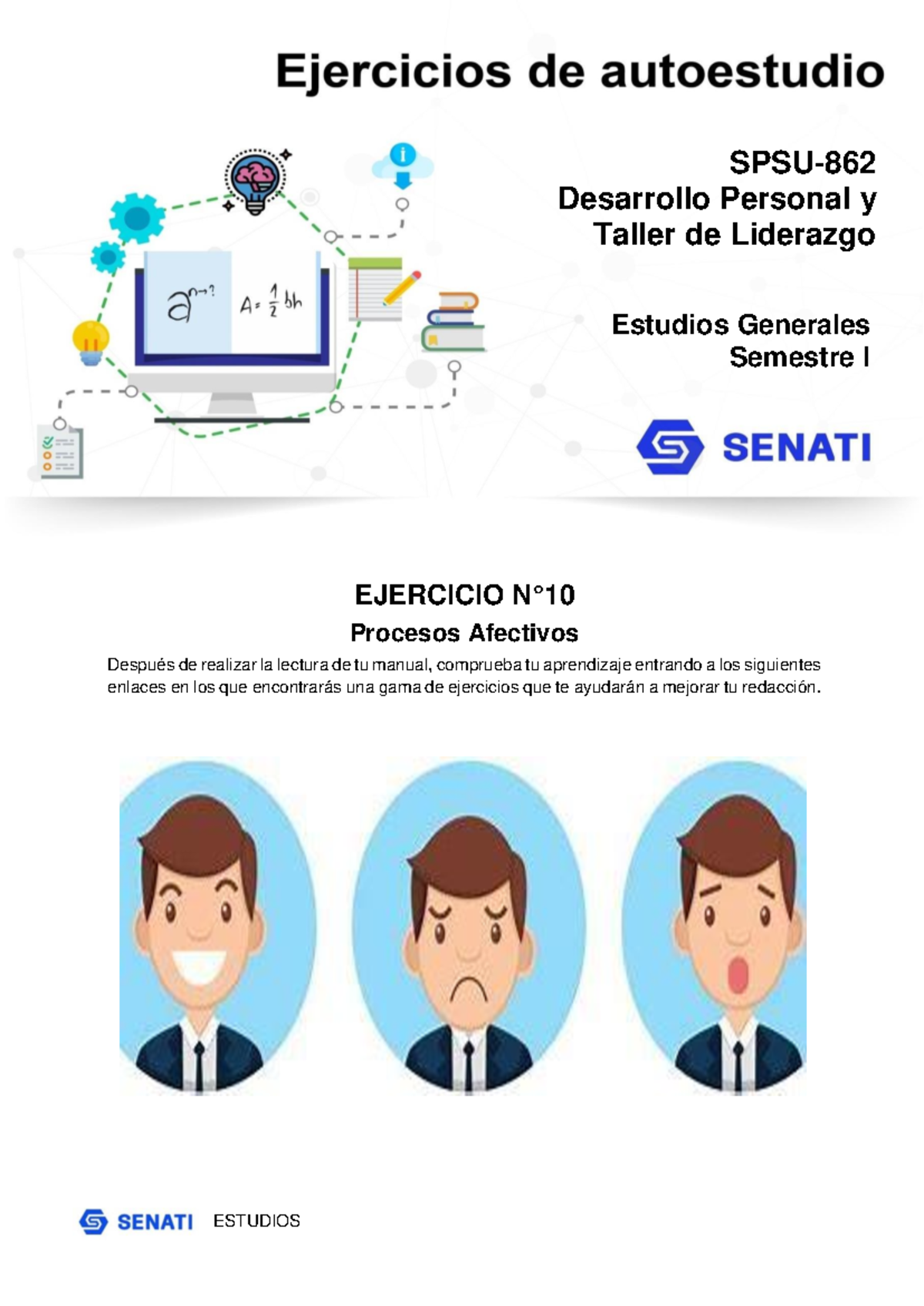 Ejercicio unidad 010 desarrollo personal y taller de liderazgo-senati - ESTUDIOS Desarrollo ...