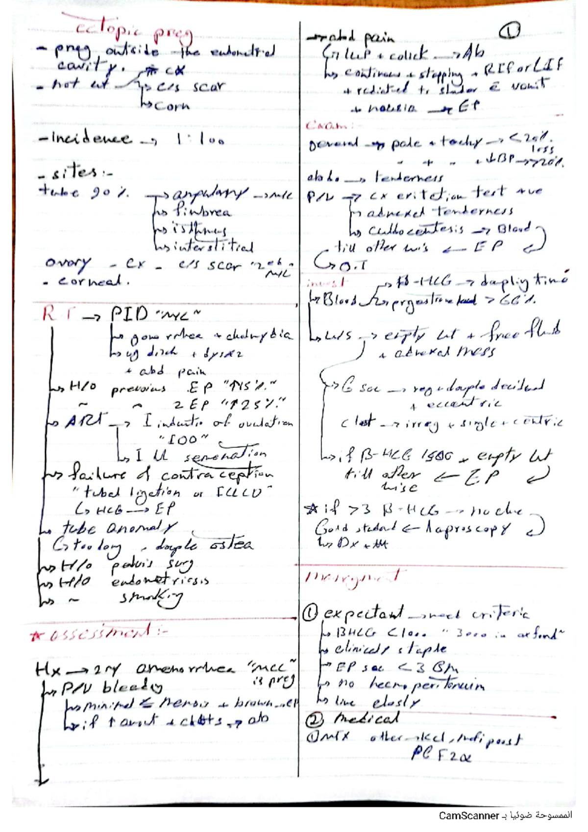 Ectopic preg - 111 - ectopic preg readed pain 1 pneg outside the ...