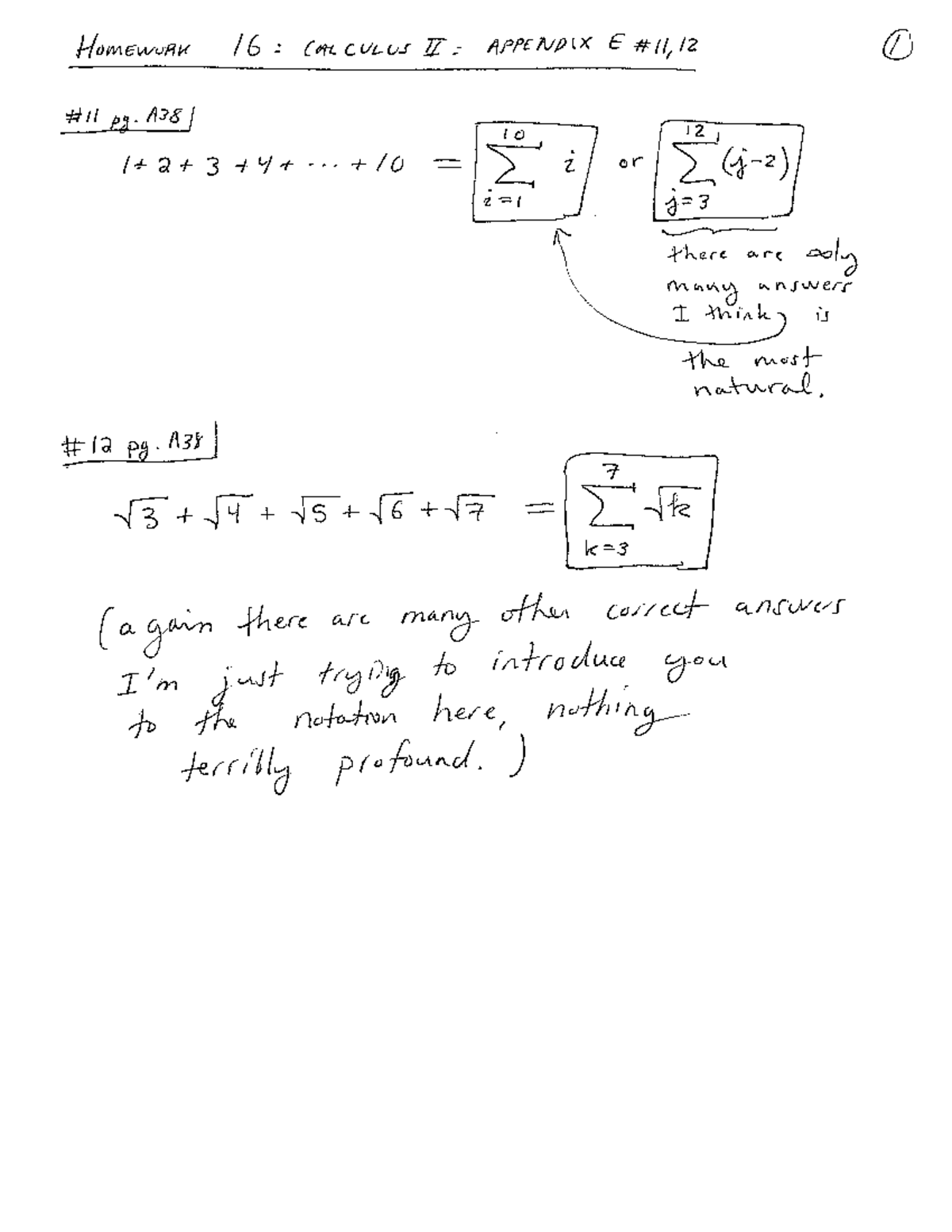 Lecture notes, lecture 16 tm 31 - MATH 132 - Studocu