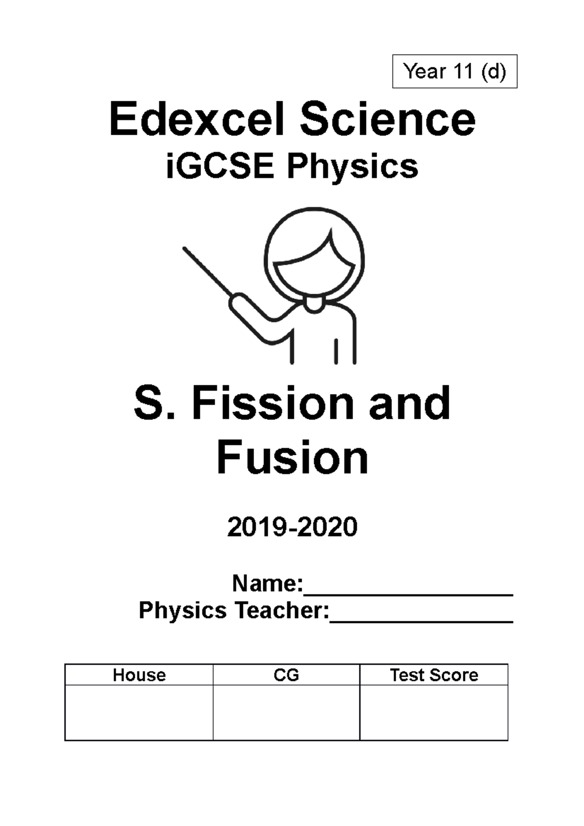 Sd fission and fusion 2019 2020 triple - Edexcel Science iGCSE Physics ...
