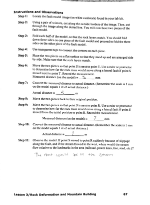 Geology - Earth is about 4 billion years old. agents of chemical ...