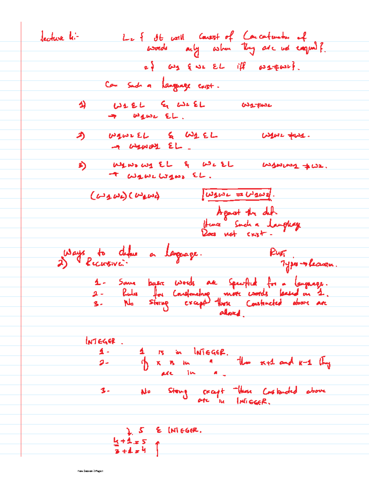 Lecture 4 TA B - xzt4wyu56u67 - Theory Of Automata - Studocu