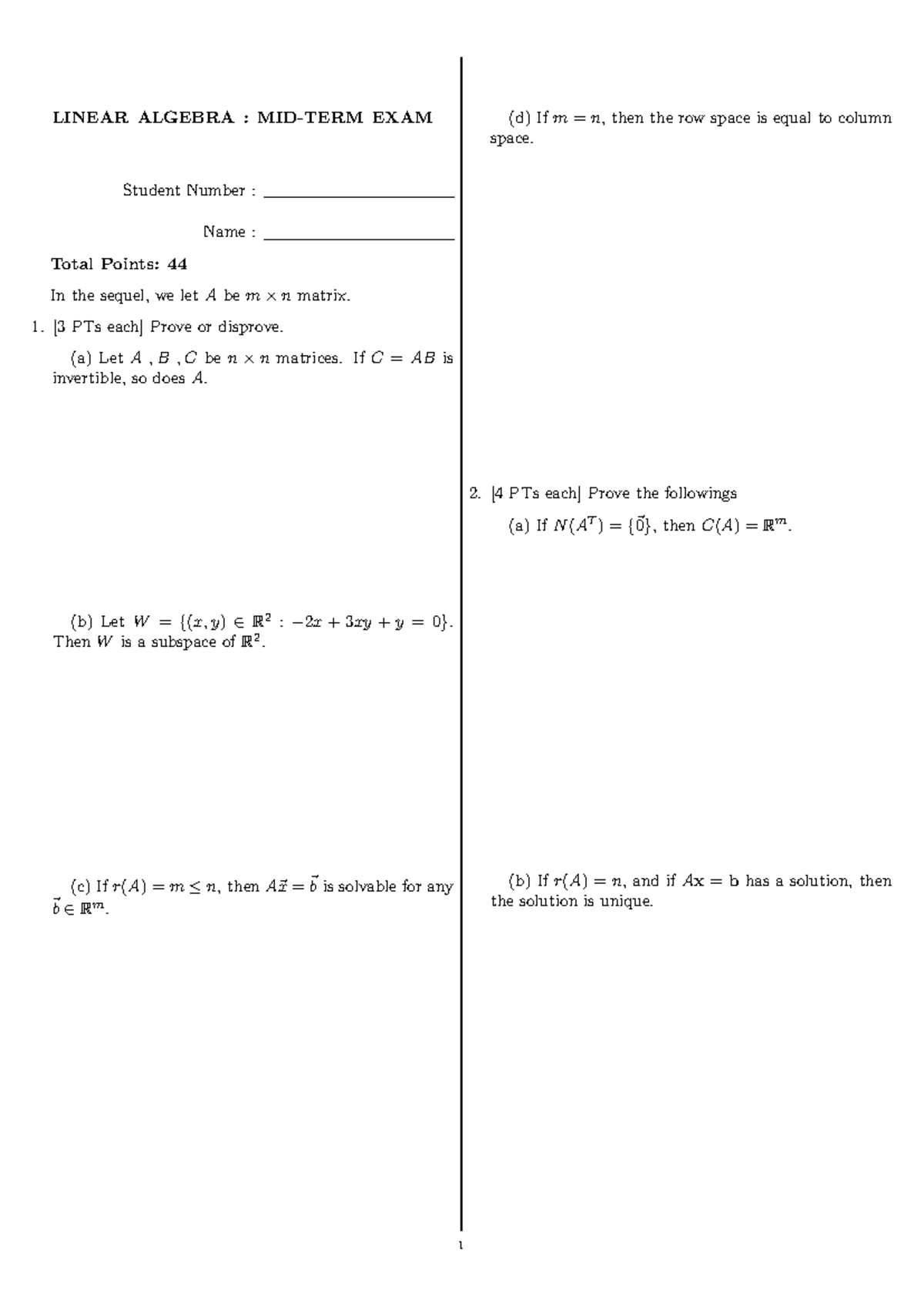 01eb2e92372311 ecb31d0242ac110004 - LINEAR ALGEBRA : MID-TERM EXAM ...