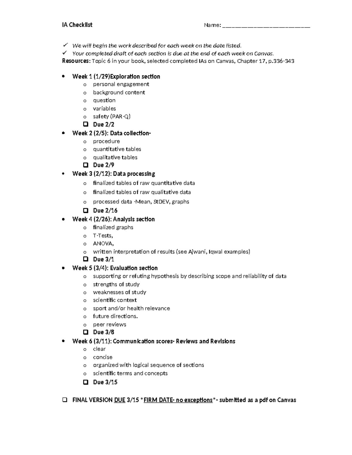 IA Checklist 2024 - ssssss - IA Checklist Name ...