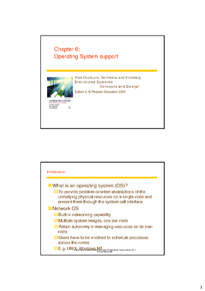 Distributed systems unit-1 - Case study: Interprocess Communication in ...