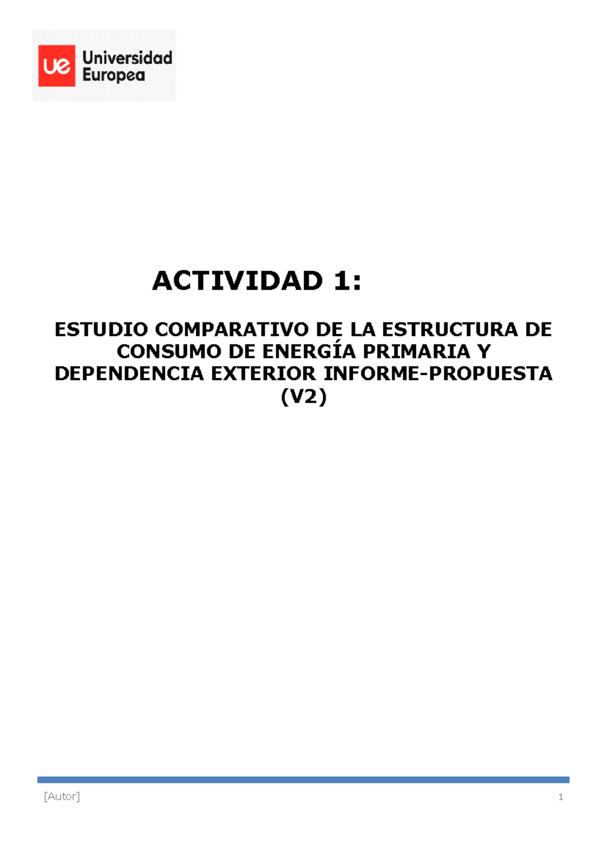 Actividad 1 Contexto Energético Y Eléctrico Actual - ACTIVIDAD 1 ...