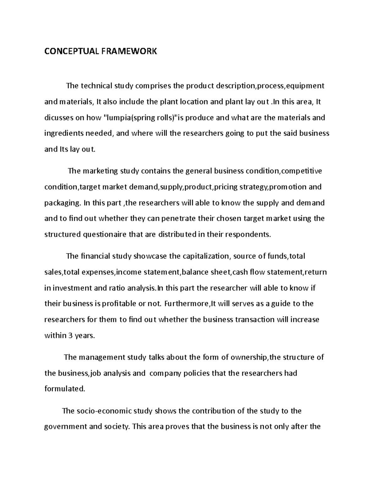 Conceptualfram - CONCEPTUAL FRAMEWORK - CONCEPTUAL FRAMEWORK The ...