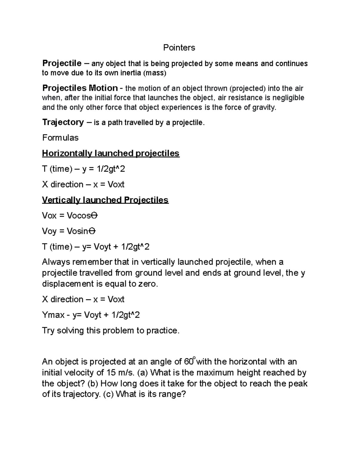 Pointers - this is my personal notes bruhhhhhhhhhh this is my personal ...