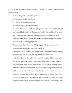 Corrected PCE video log - Western Governors University Preclinical ...