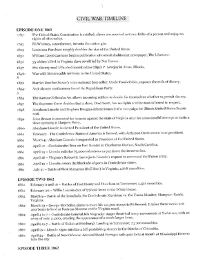 Aice US history chapter 1 - Chapter 1:Origins of the Civil War Section ...