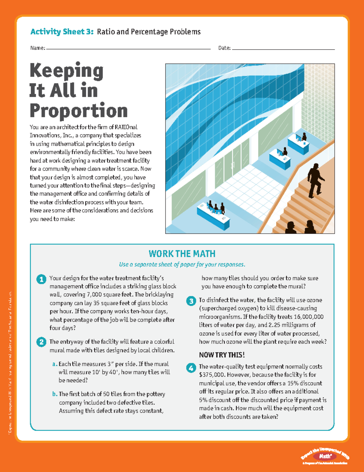 Actuarial 10 Ratio Wksts 3 - "Expect the Unexpected With Math" is a ...