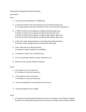 Climate Change assignment - Copy - Introduction to Geography and the ...