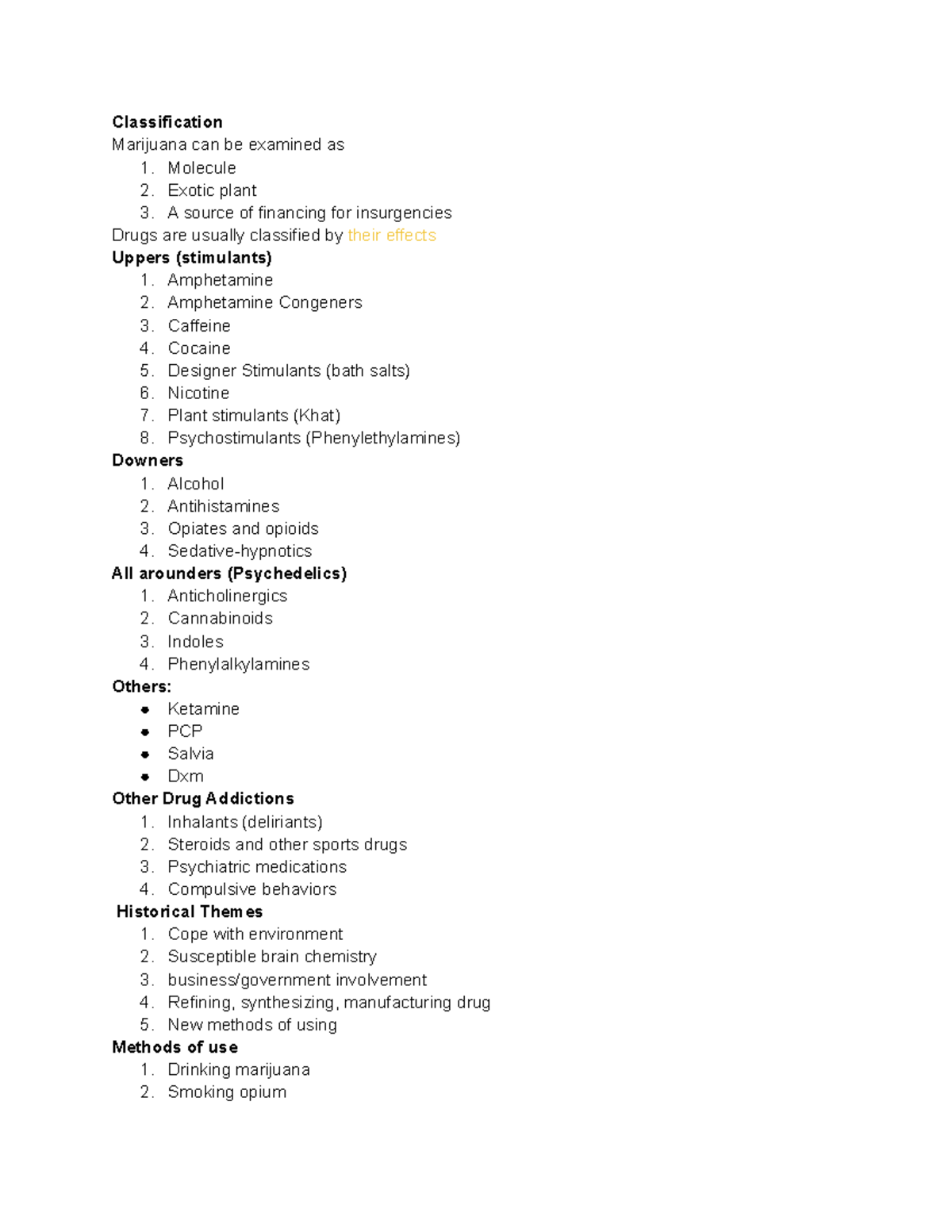 Upper, Downers, All arounders-8th edition chapter 1 - Classification ...