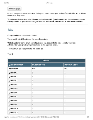 Module 3 test A - Module 3- Body Systems Test A V ardiovascular System ...