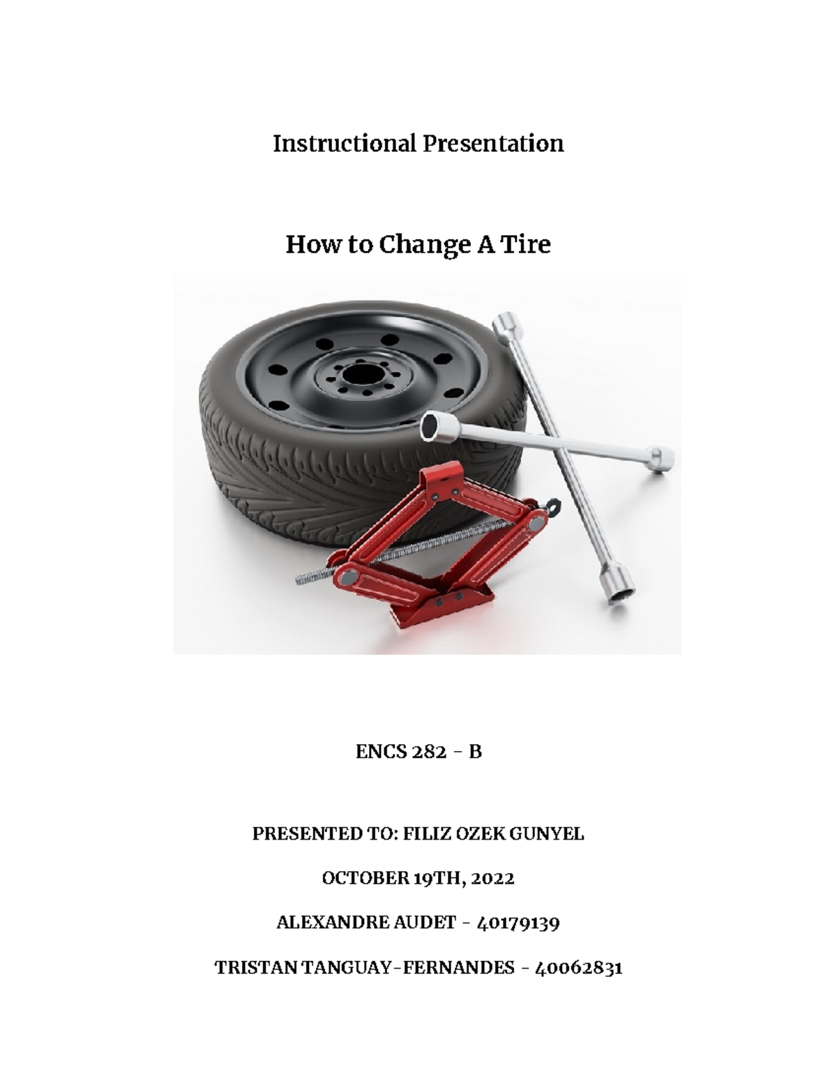 Instructional Presentation Report - Instructional Presentation How to ...