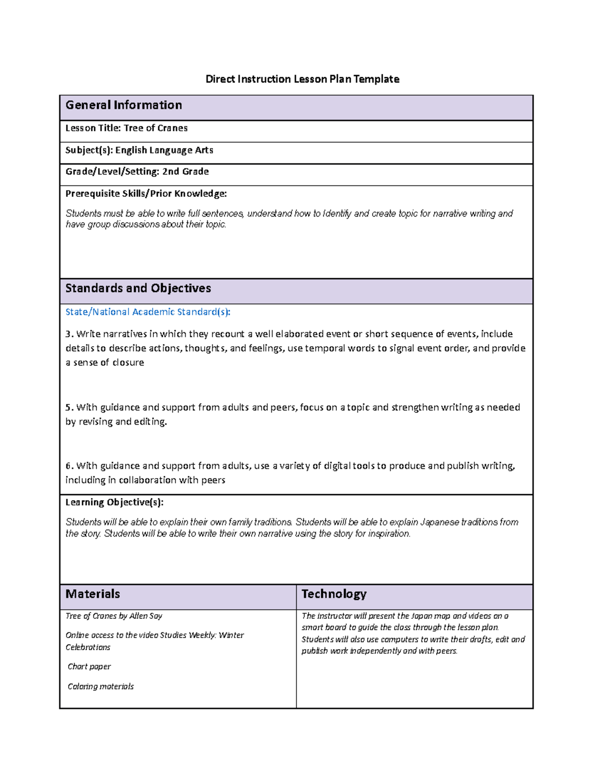 Task1 c365 Lang arts - assignment for c365 task 1 - C365 - WGU - Studocu