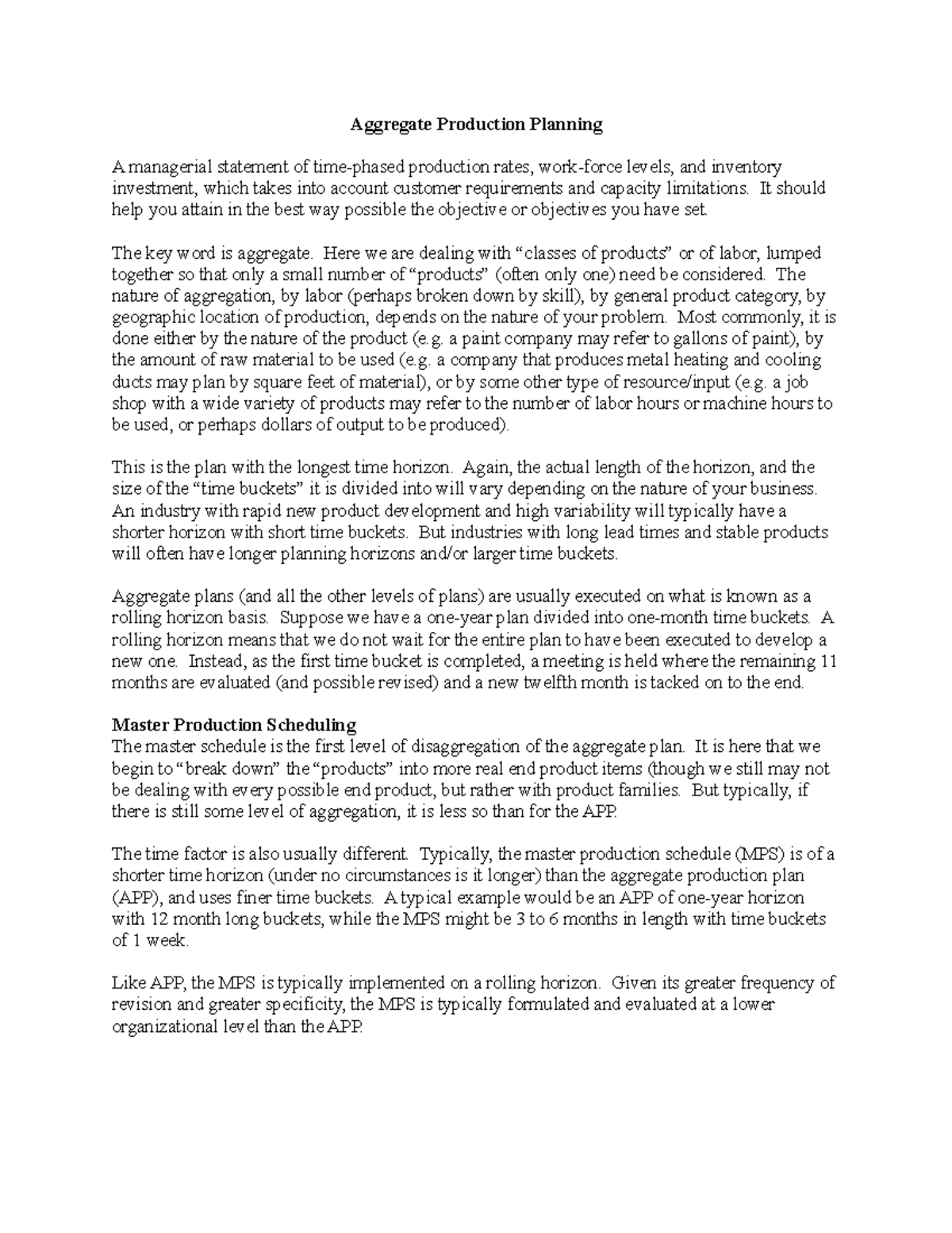 10 Aggregate+Production+Planning+Lecture+note - Aggregate Production ...