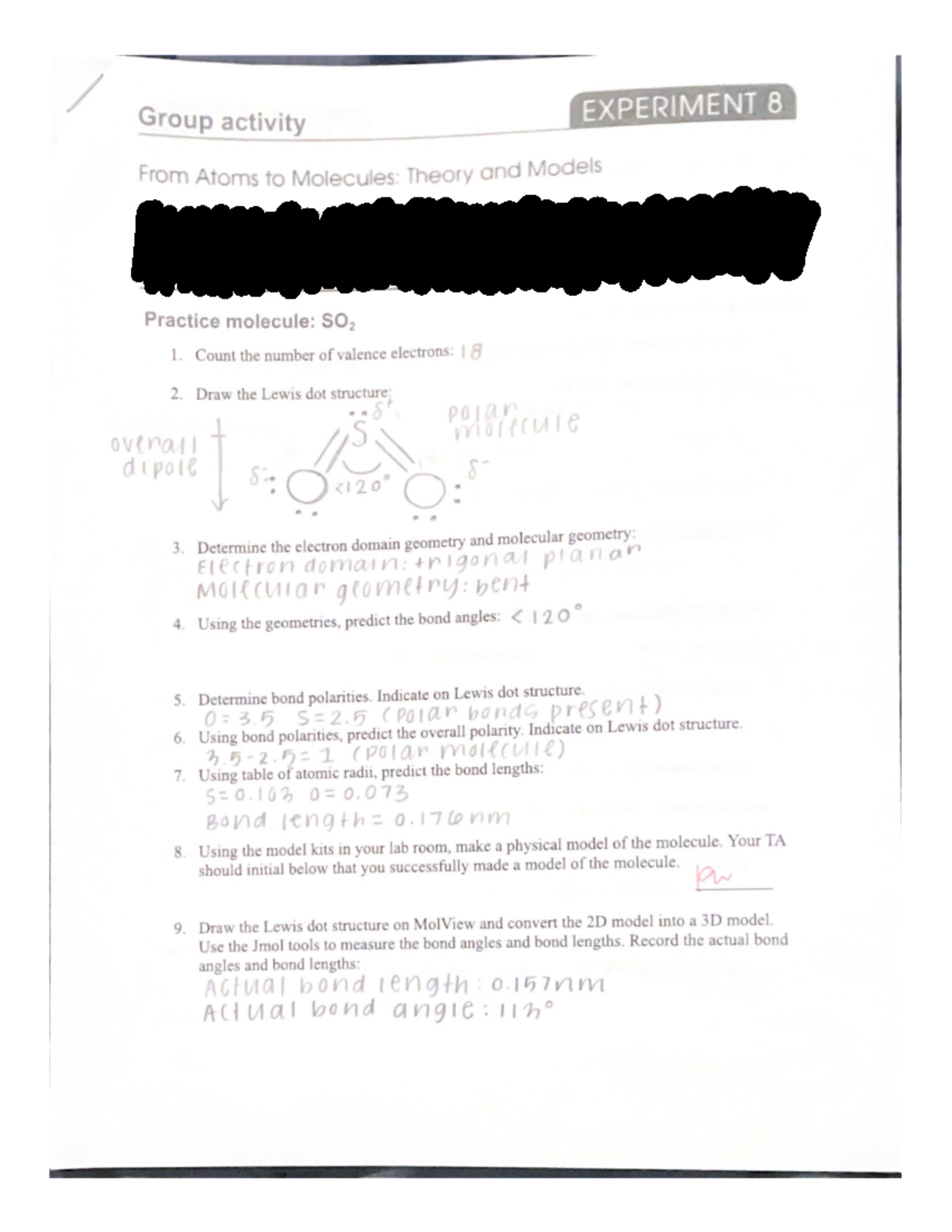 Atoms to molecules dra - Abigail Songok - CHEM 119 - mammonism - Studocu
