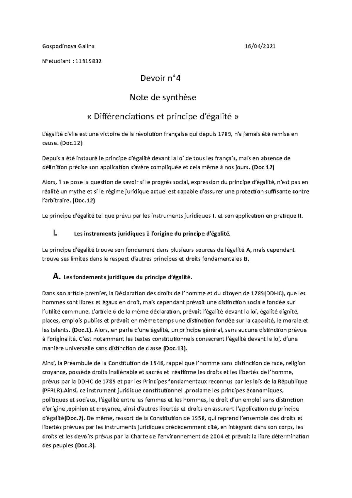 Gospodinova Galina Note de synthese 4 - Gospodinova Galina 16/04/ N ...