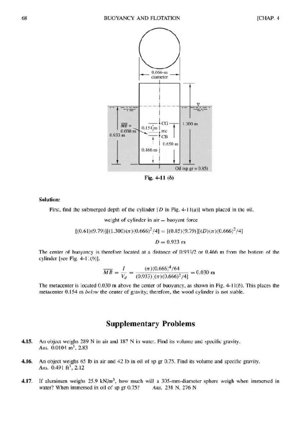 Buoyancy-and-Flotation - Bachelor of Science in Civil Engineering - Studocu