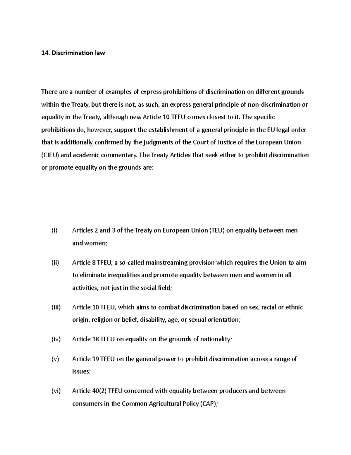 14 Discrimination Law 14 Discrimination Law There Are A Number Of 14-discrimination-law-14-discrimination-law-there-are-a-number-of