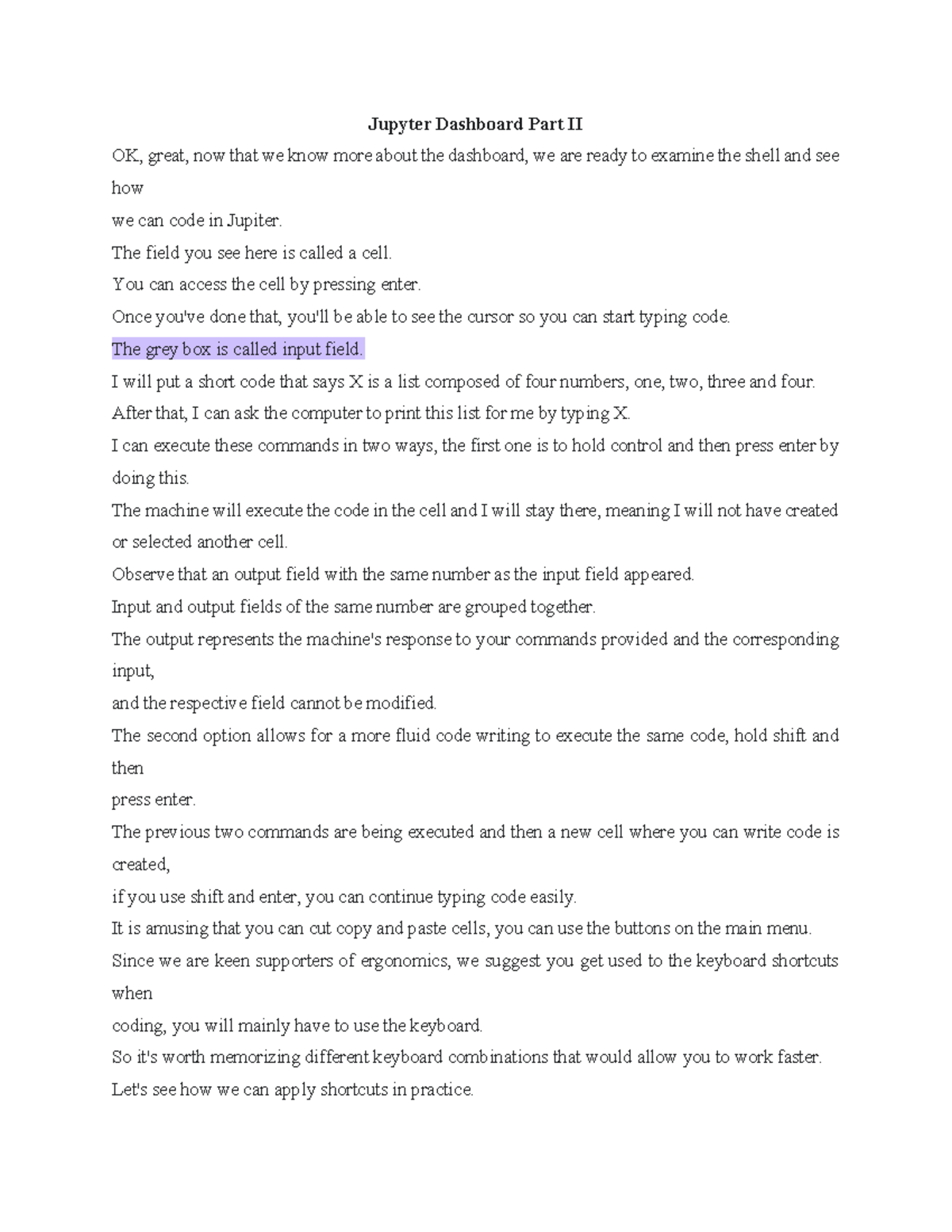 Jupyter Dashboard II - Jupyter Dashboard Part II OK, great, now that we ...