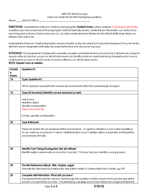 Capstone Summary Table - CAPSTONE EVALUATION TOOL SUMMARY TABLE Name ...