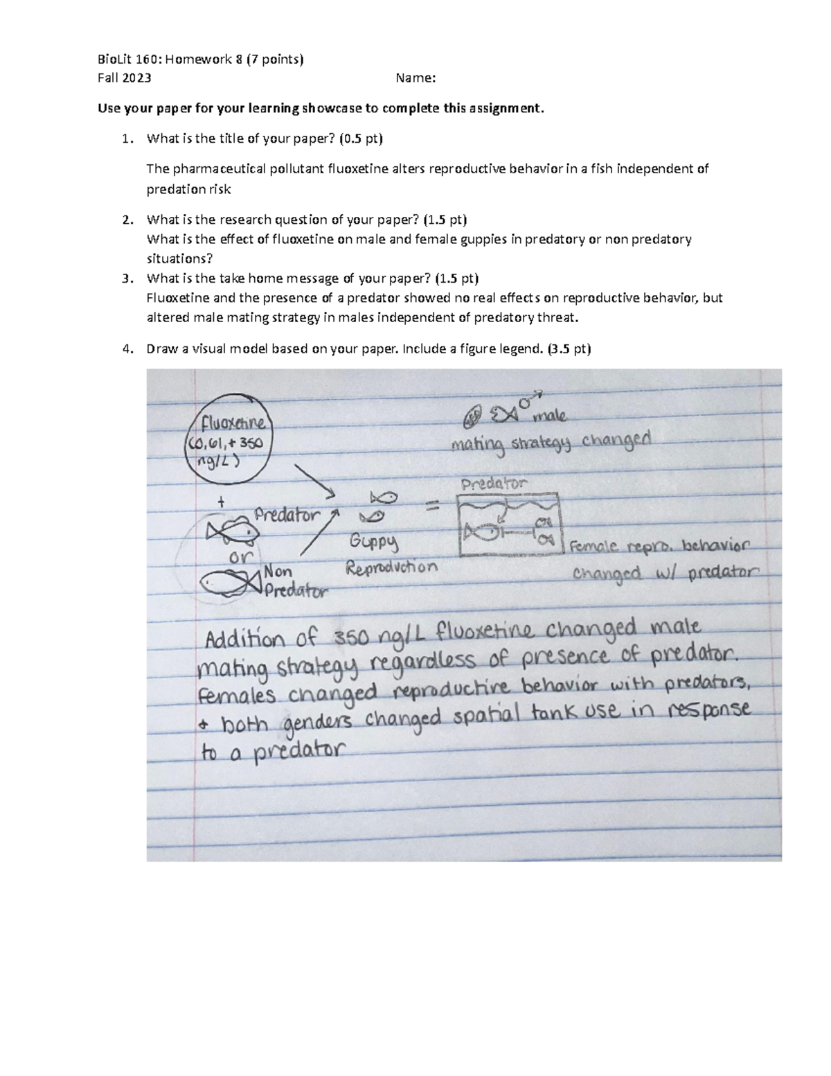 HW8-FA23 - Julian Lane Estrada - BioLit 160: Homework 8 (7 points) Fall ...
