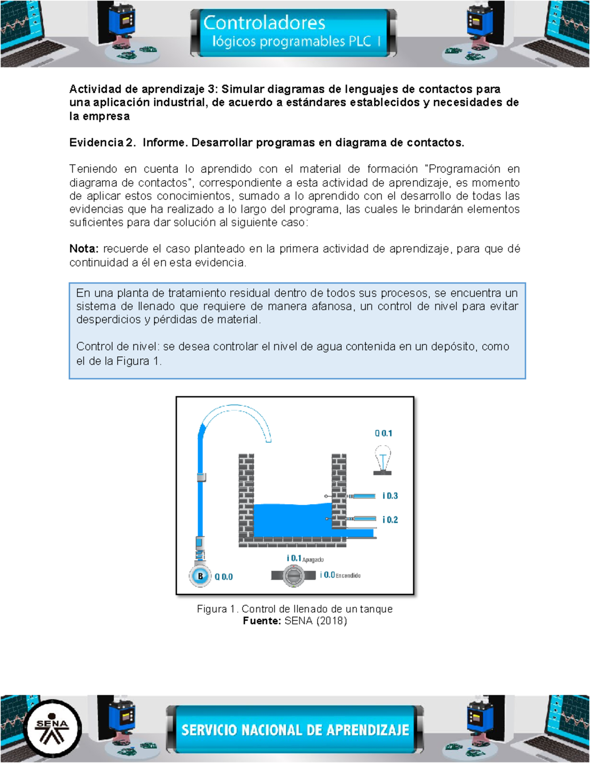 Evidencia 2 Informe Desarrollar Programas en diagrama de contactos ...