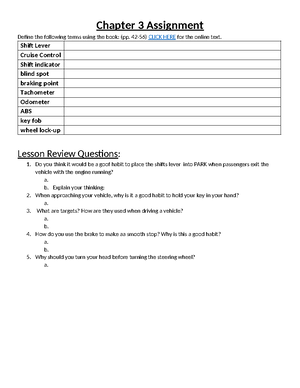 8 Chapter 2 and 3 revisit - Chapter 2: Signs, Signals, and Markings ...