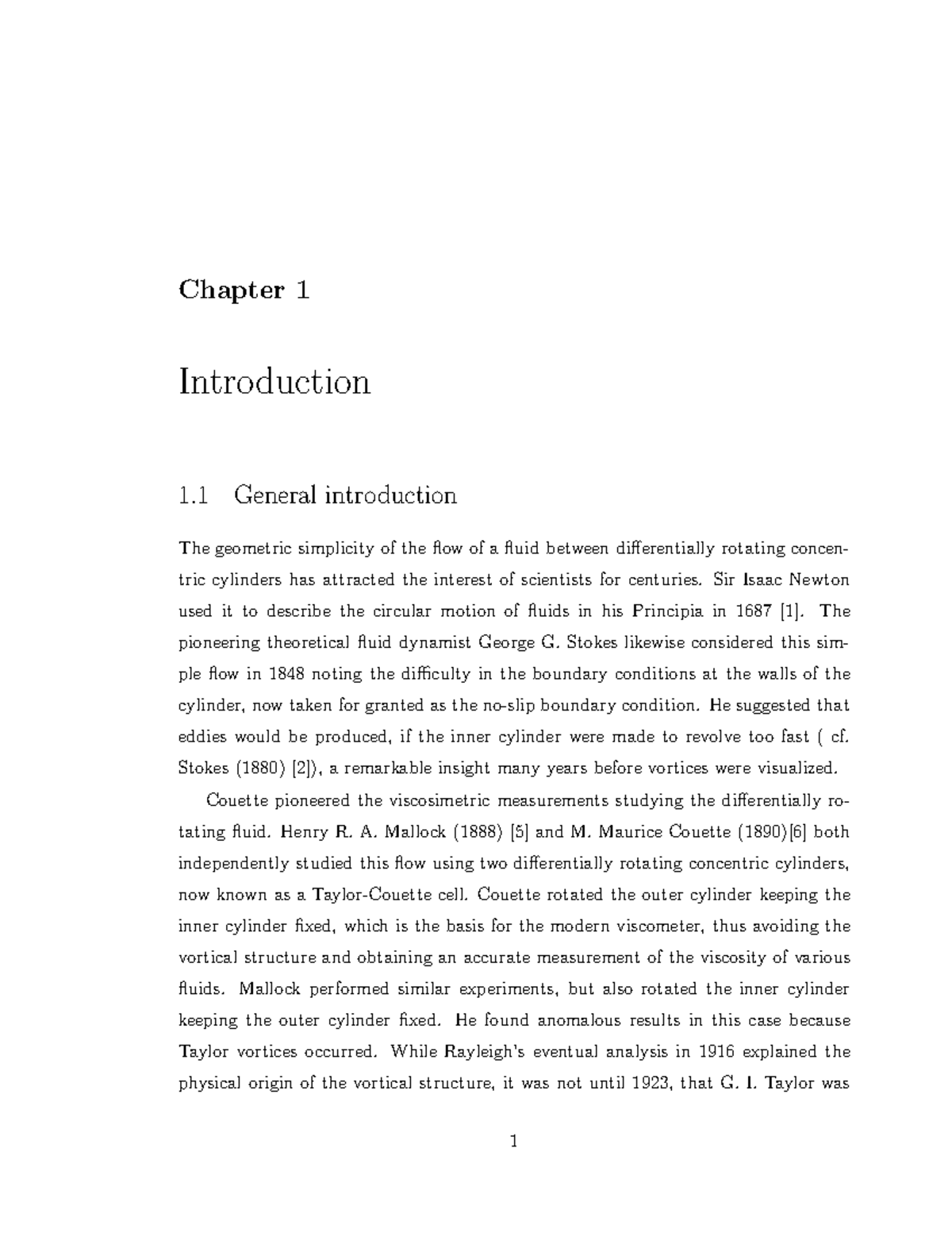 Geometrische Einfachheit-1 - Chapter 1 Introduction 1 General ...