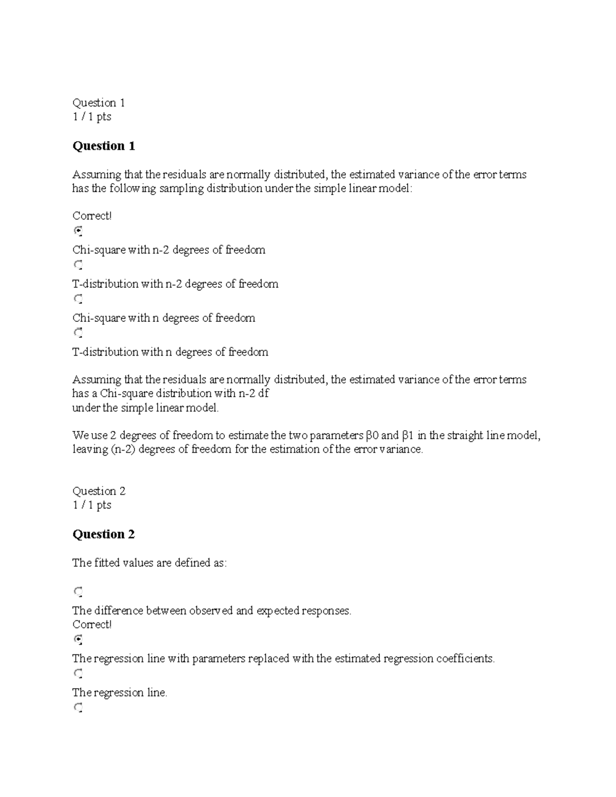 Module 1 Topic 1.1 Lessons 1 - 3 Knowledge Check 1 - Question 1 1 / 1 ...