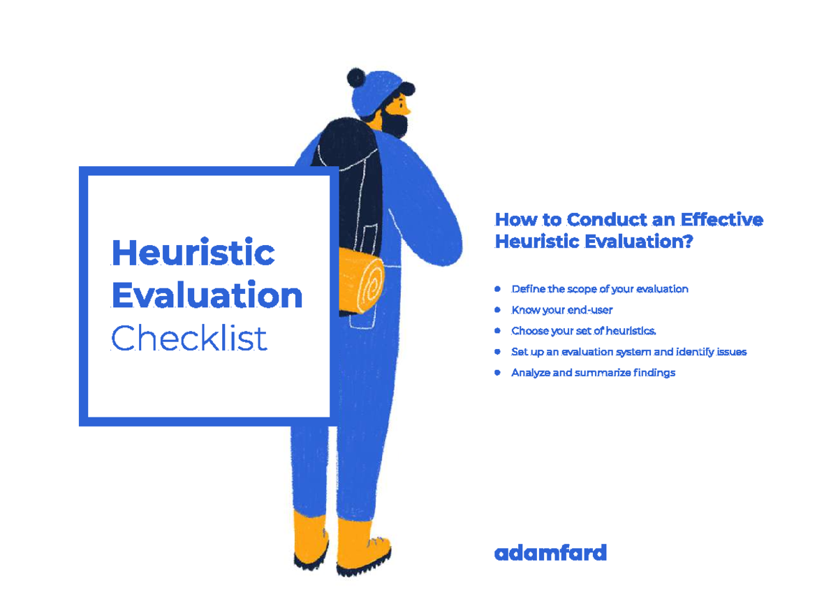 Heuristic scale - Heuristic Evaluation Checklist How to Conduct an ...