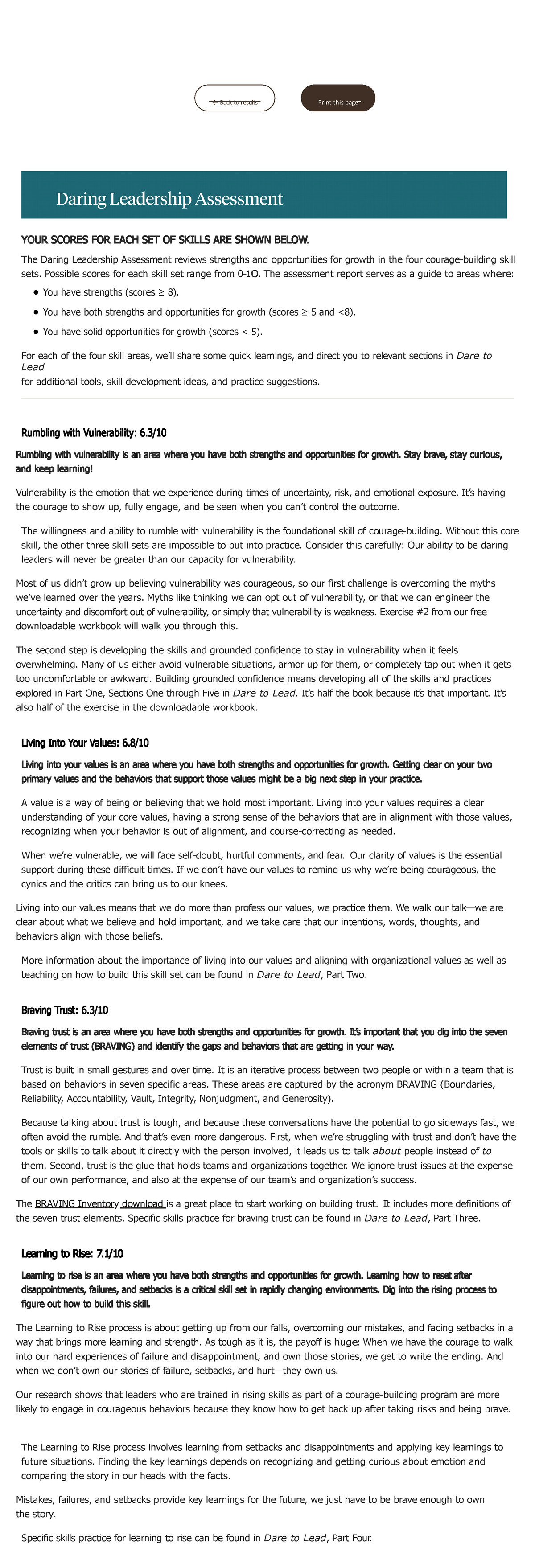 Daring%20Leadership%20Assessment%20Results%20-%20Dare%20To%20Lead - ← ...