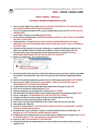 Eipass 7 Moduli USER – Modulo 7 ( Power Point - Presentazione) - INF/01 - EIPASS 7 MODULI USER ...