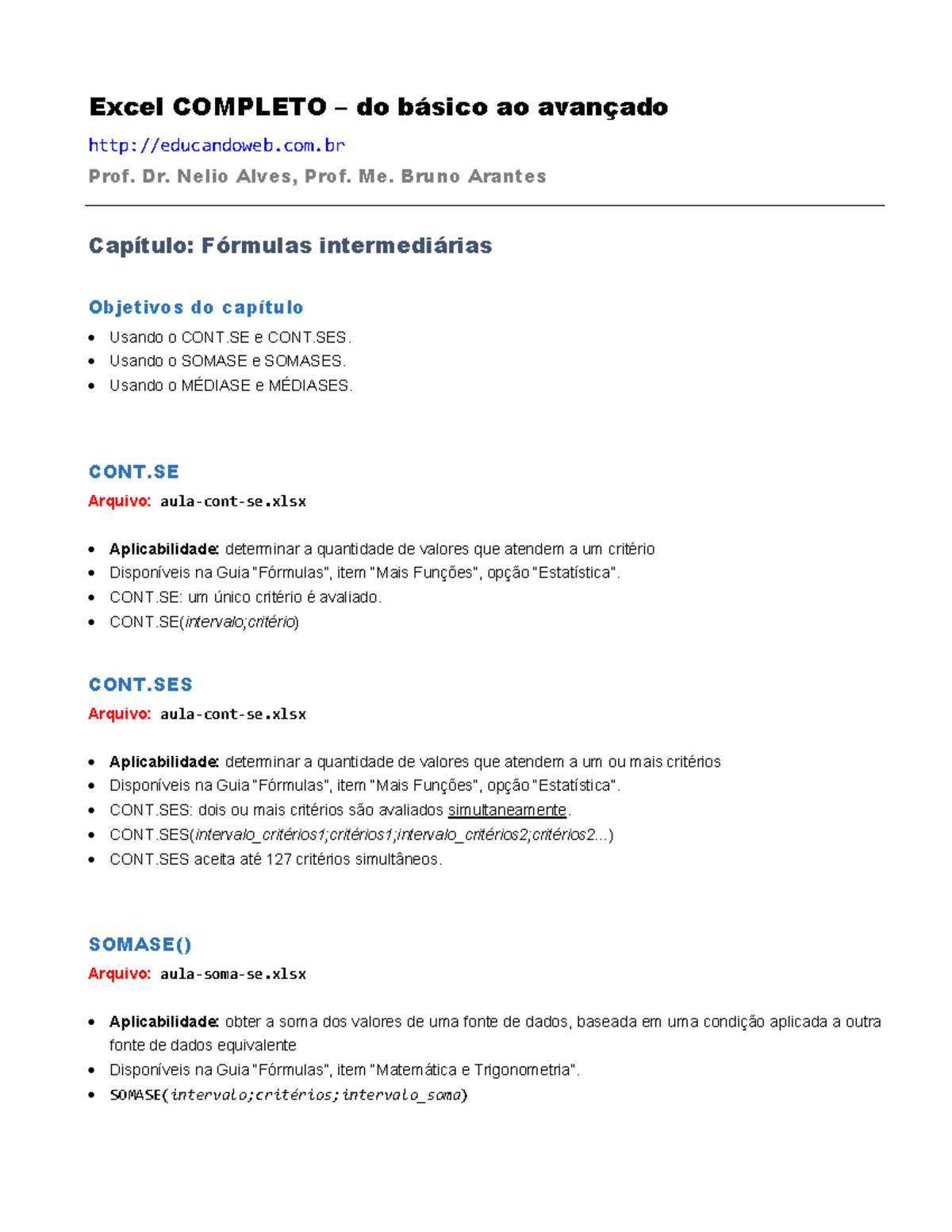 formulas-intermediarias-pp - Excel COMPLETO – do básico ao avançado ...