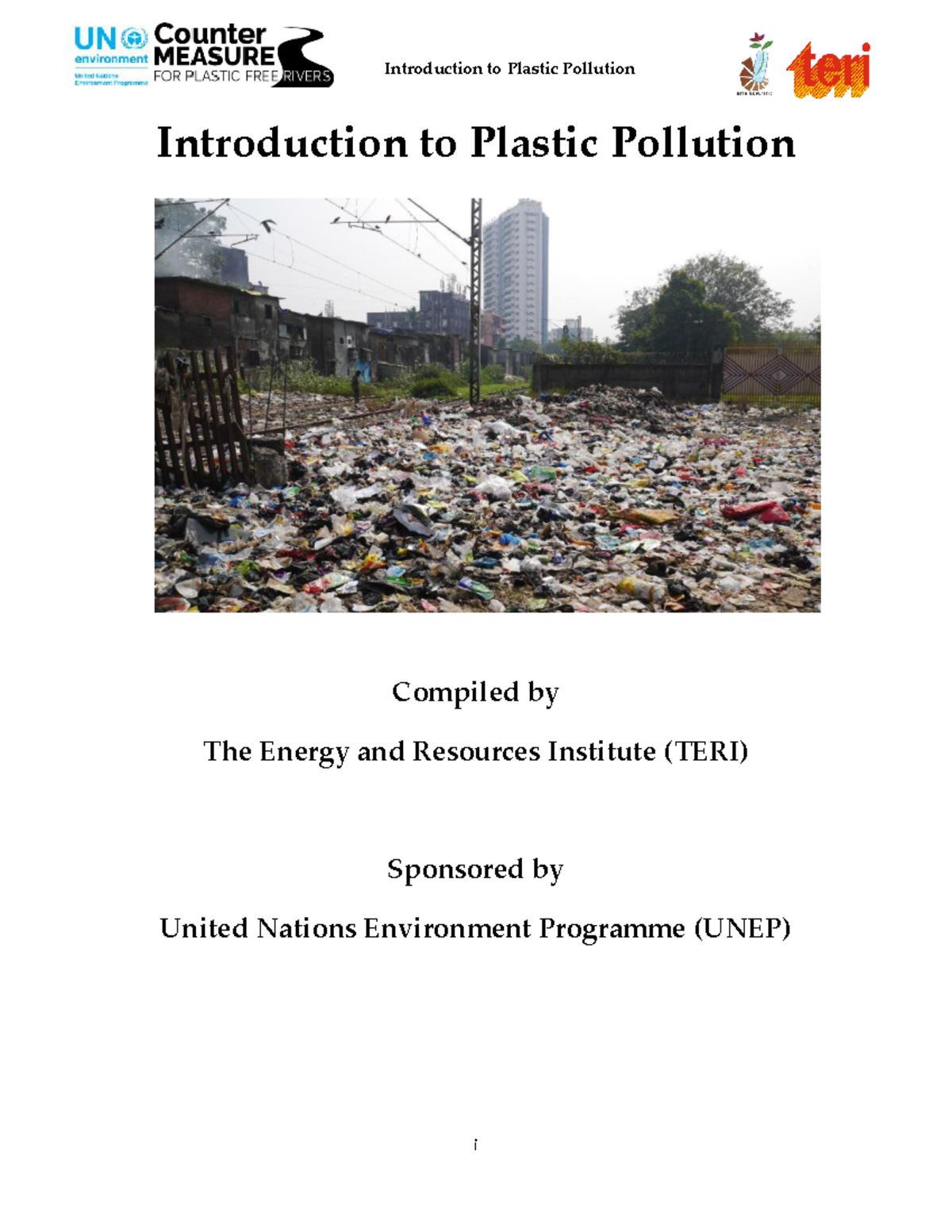 Annexure B6 Braille-Booklet-on-Plastic-Pollution - i Introduction to ...