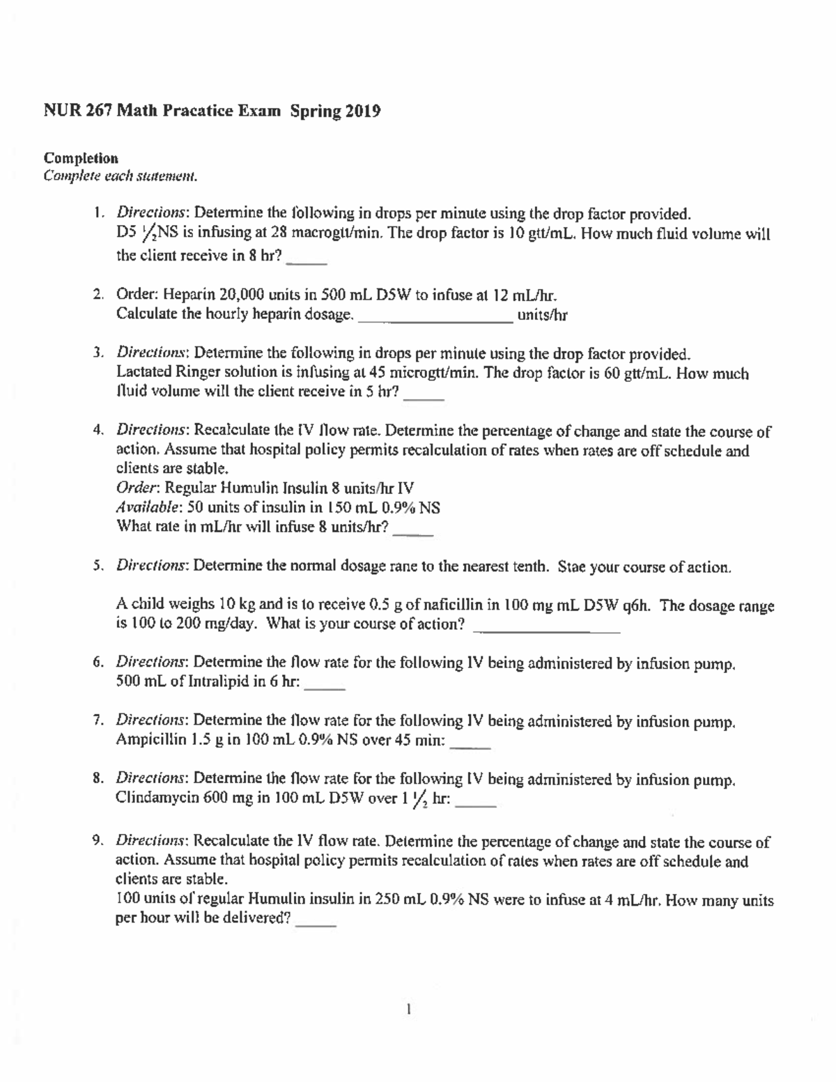 math-calc-review-practice-test-nur-267-math-pracatice-exam-spring