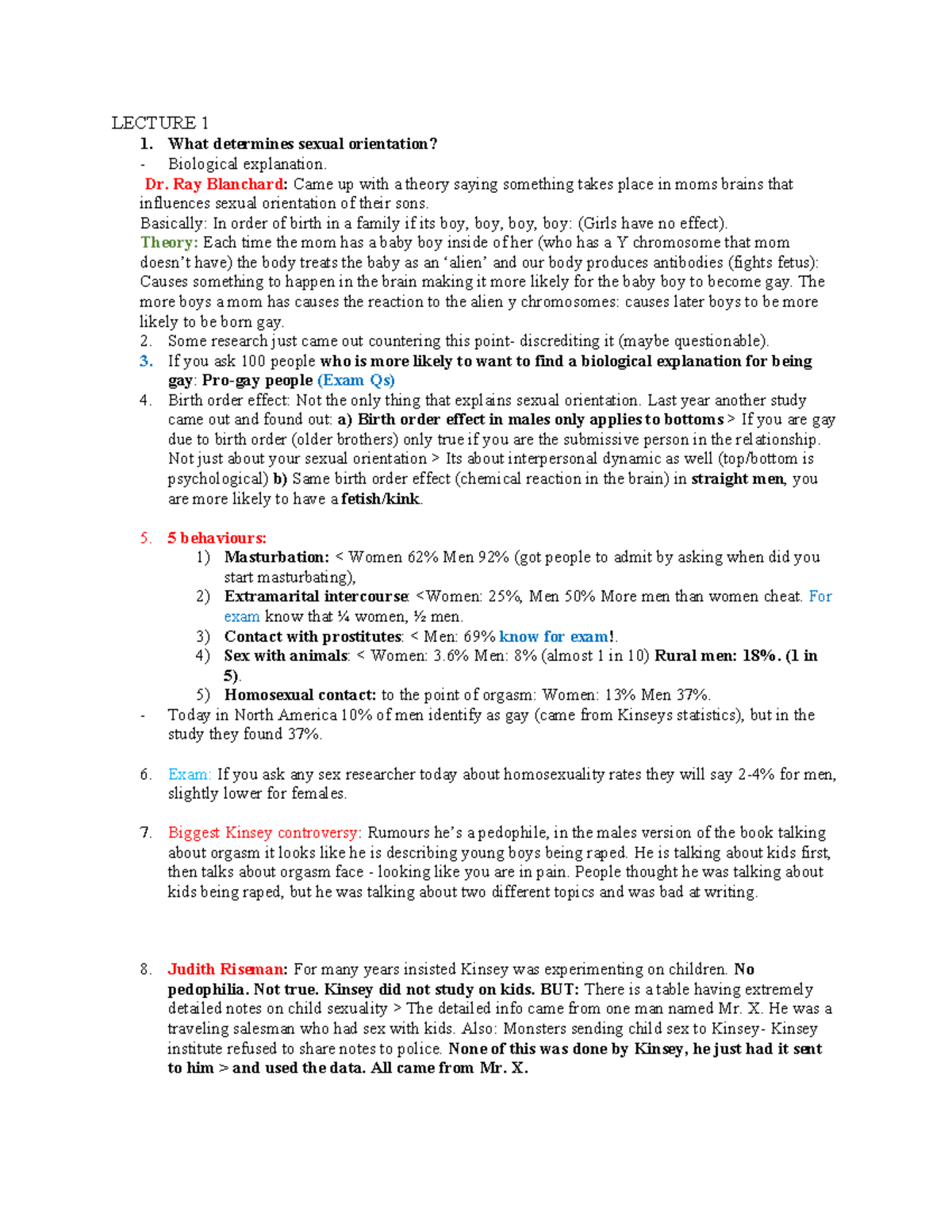 Lecture 1 Sexuality Lecture 1 Sexualitylecture 1 Sexuality