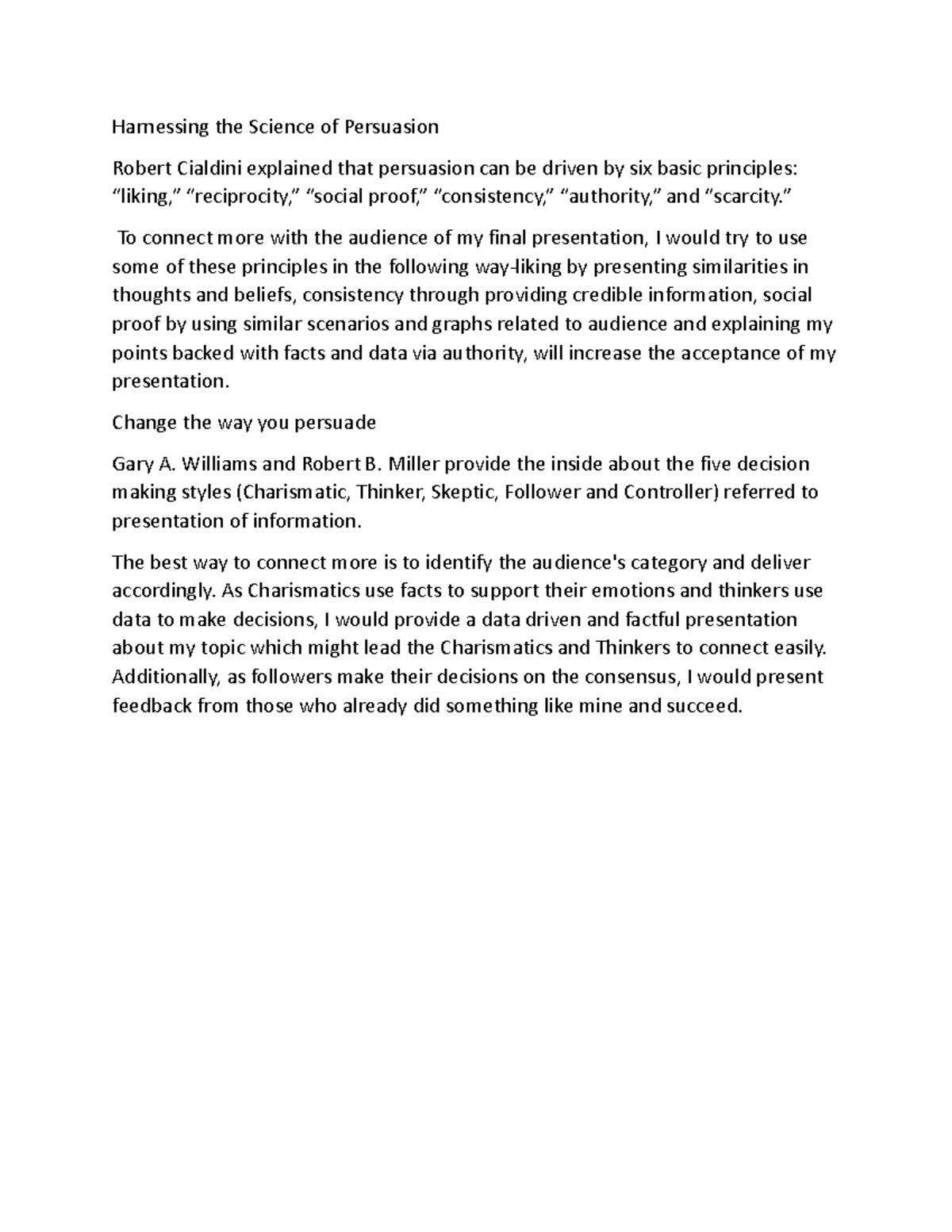 Harnessing the Science of Persuasion and Change the Way You Persuade ...